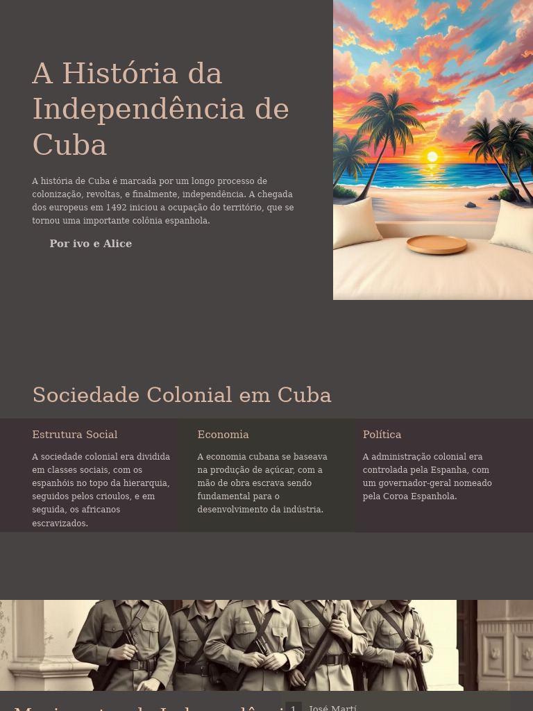 A Historia Da Independencia de Cuba | PDF