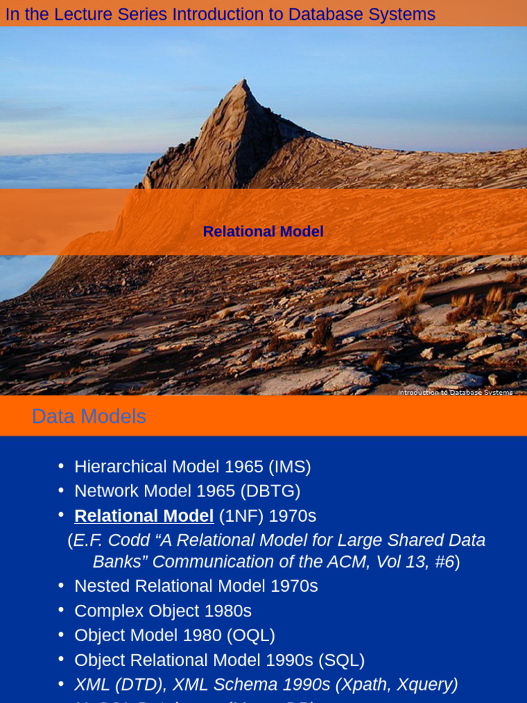 Chapter 2 - Relational Model | PDF | Relational Model | Databases