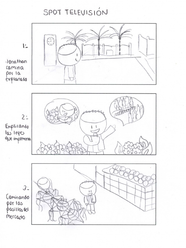 Storyboard SpotTelevision | PDF