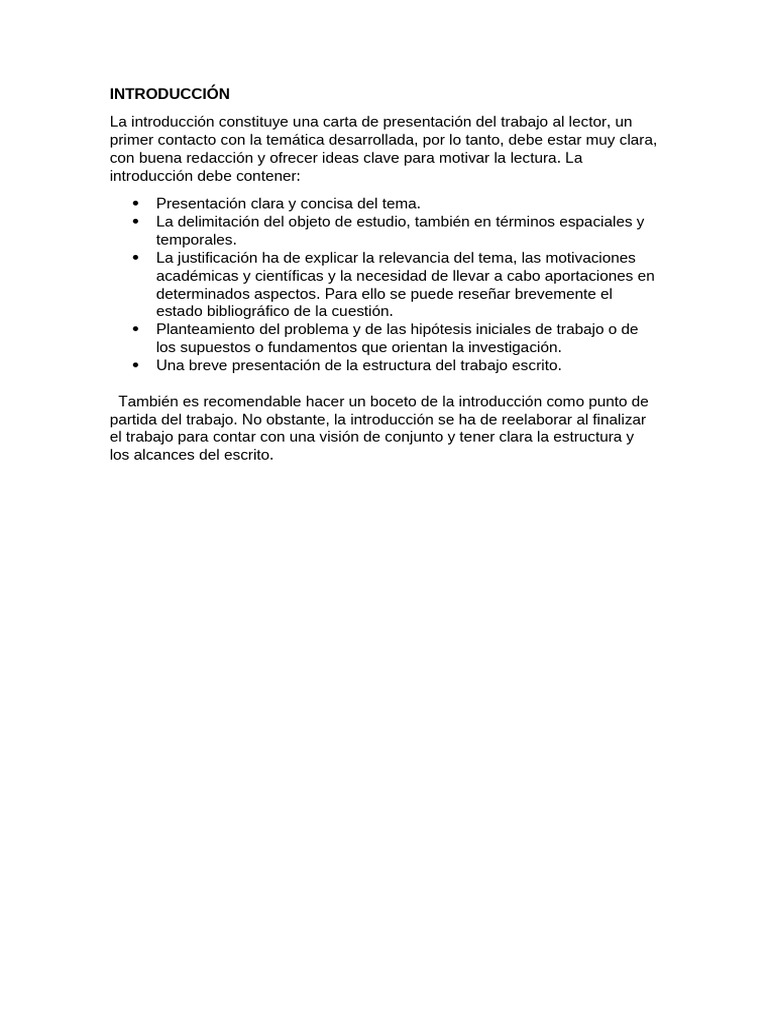 Introducción Tfe | PDF