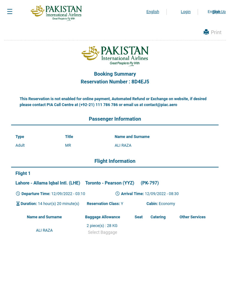 Ali Raza Toronto TKT | PDF