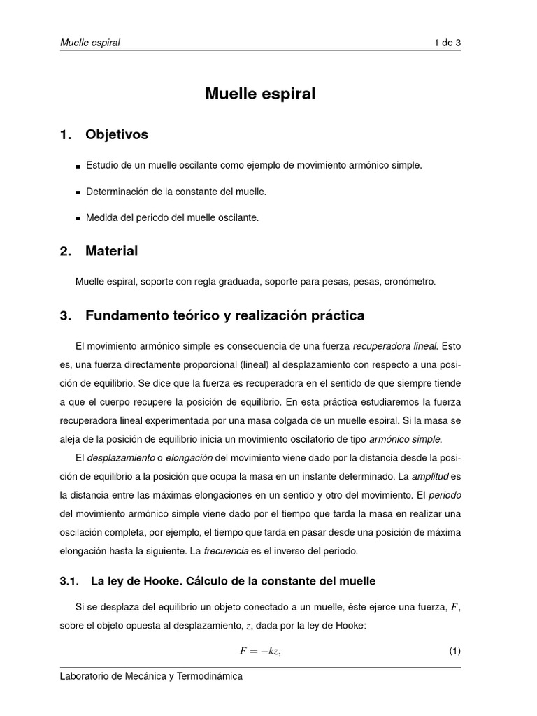 Muelle | PDF