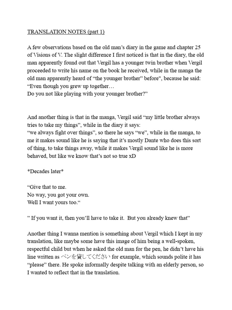 Notes by Translator | PDF