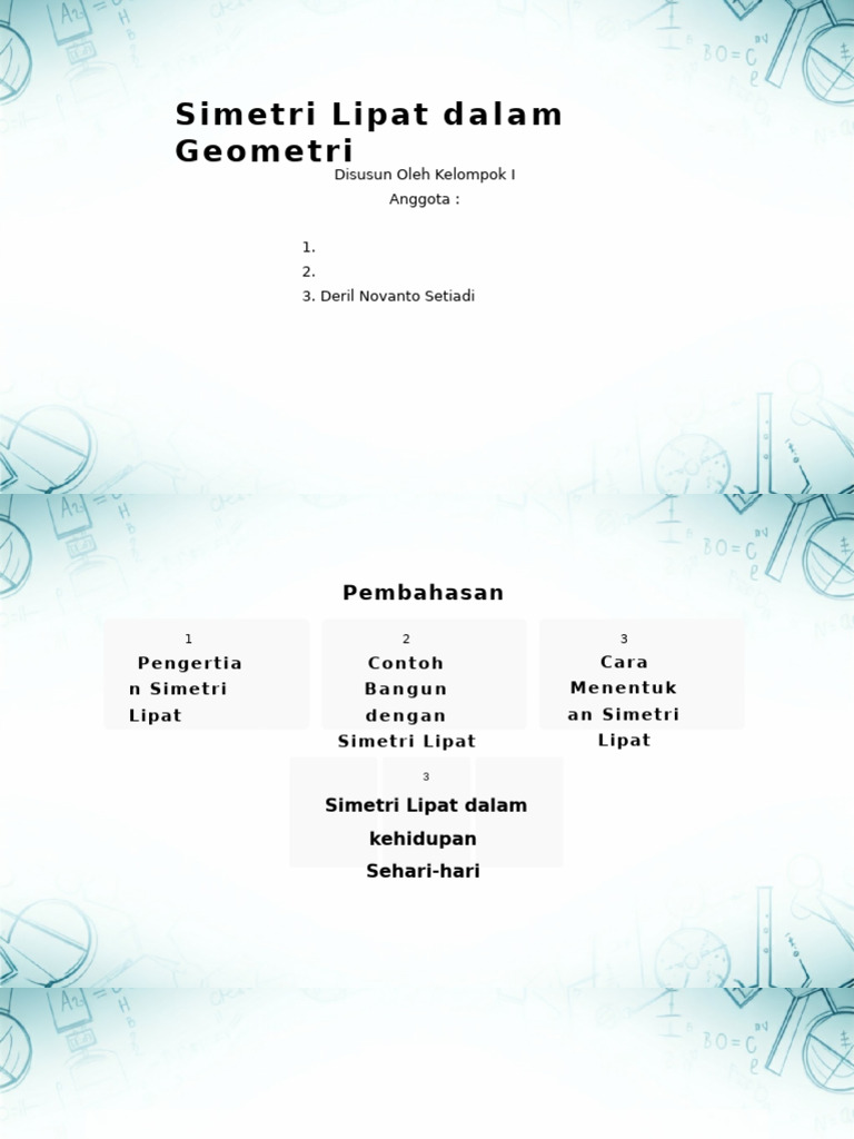 Simetri Lipat | PDF