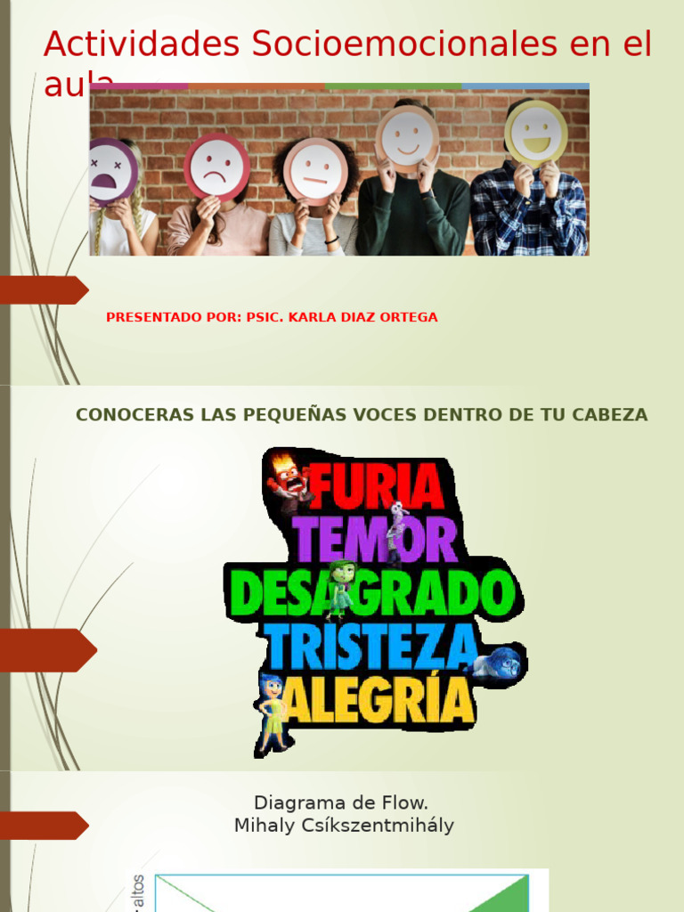 Actividades Socioemocionales en El Aula | PDF | Relaciones personales ...