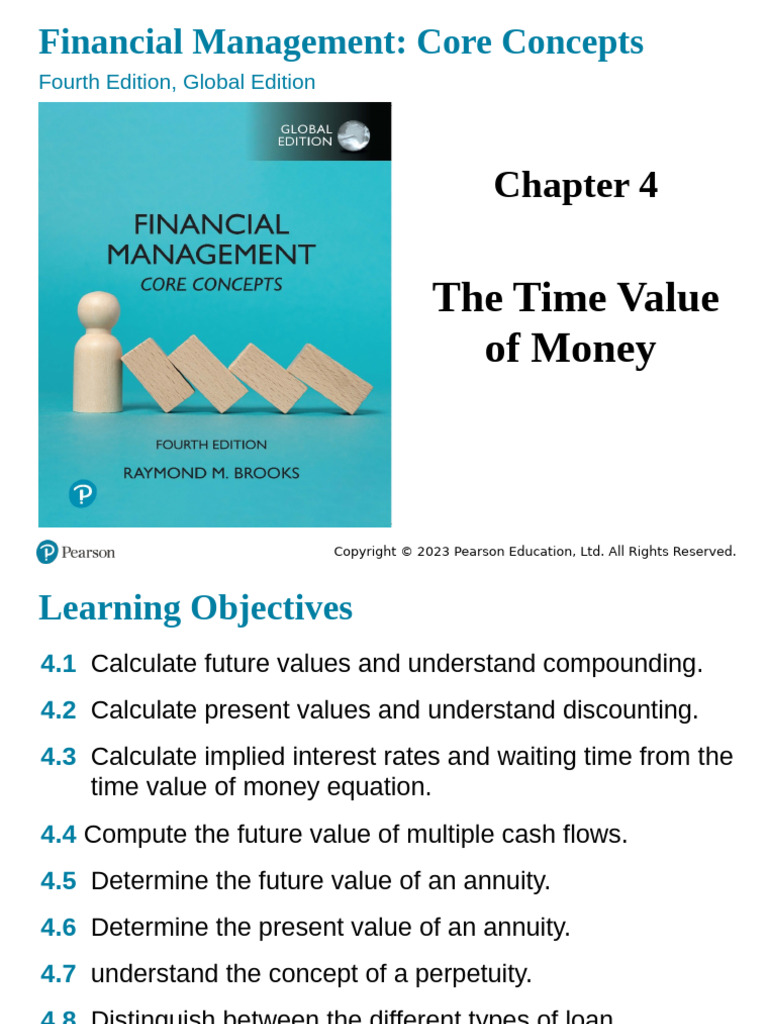 CH4The Time Value of Money | PDF