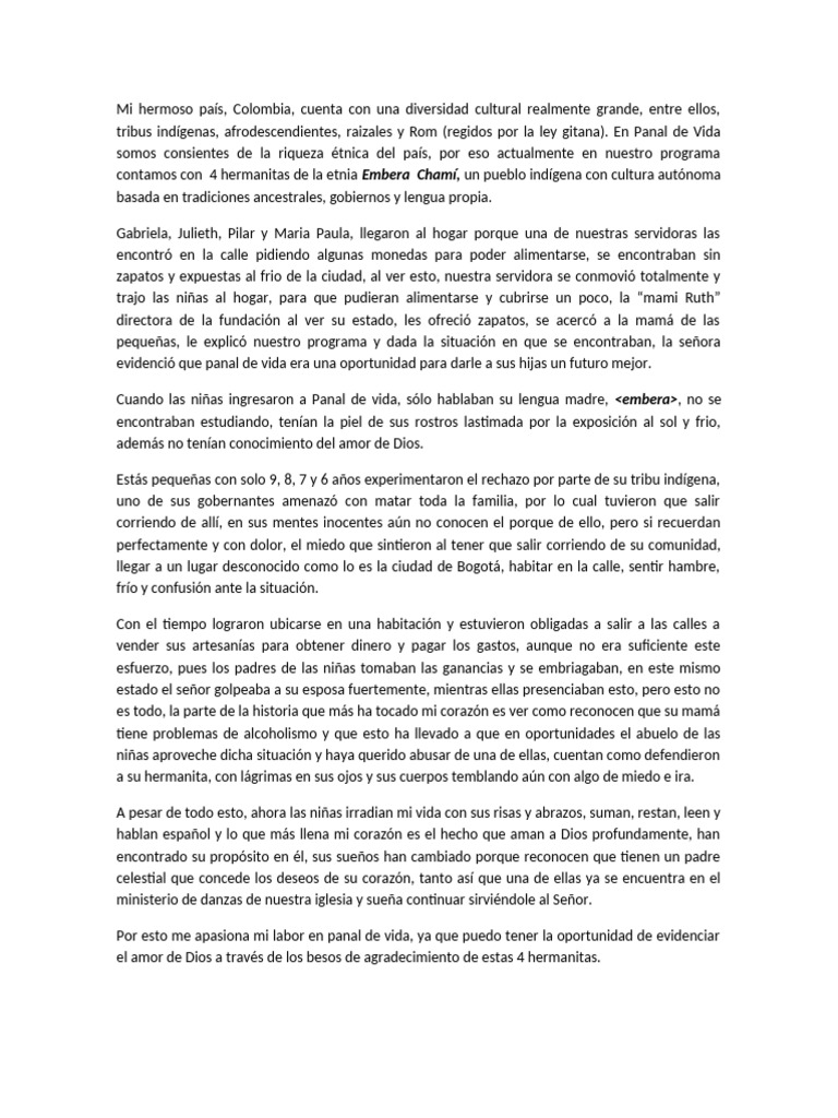Mi Hermoso País | PDF