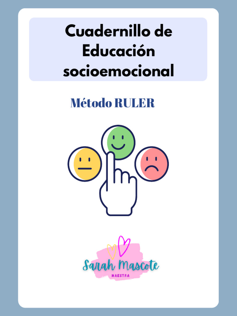 Cuadernillo Método Ruler | PDF | Las emociones | Relaciones personales ...