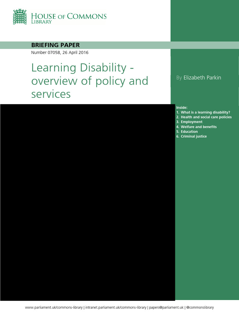 Learning Disab | PDF