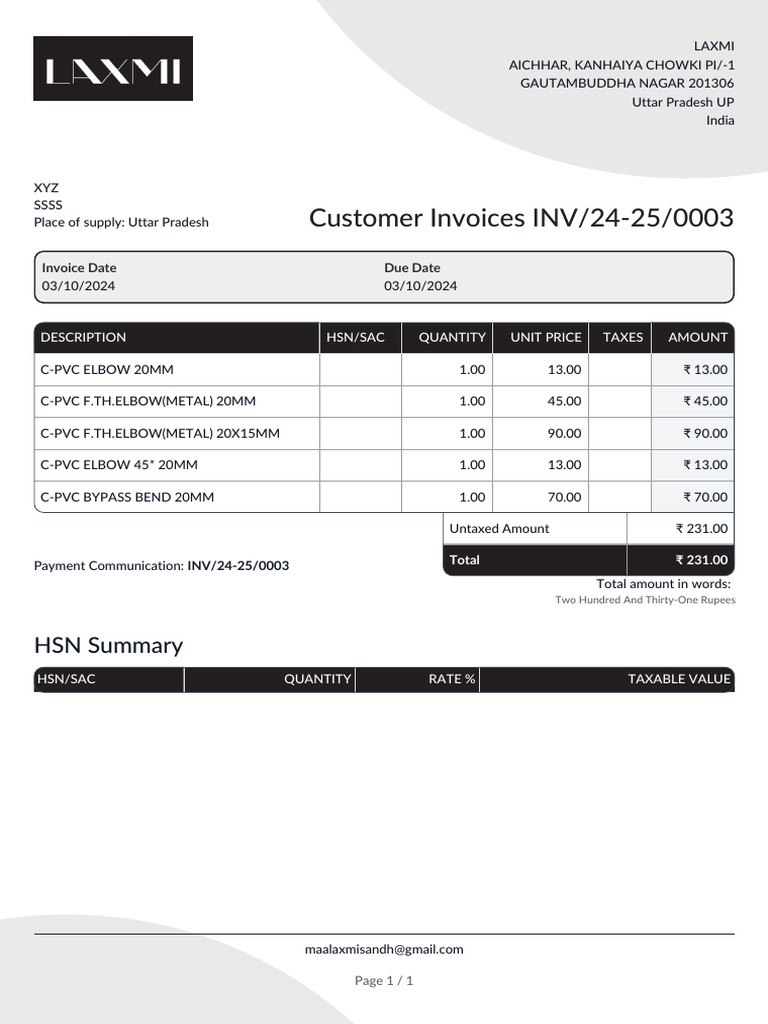 Inv 24-25 0003 | PDF