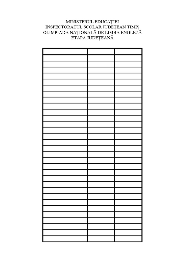 Rezultate Sectiunea A | PDF