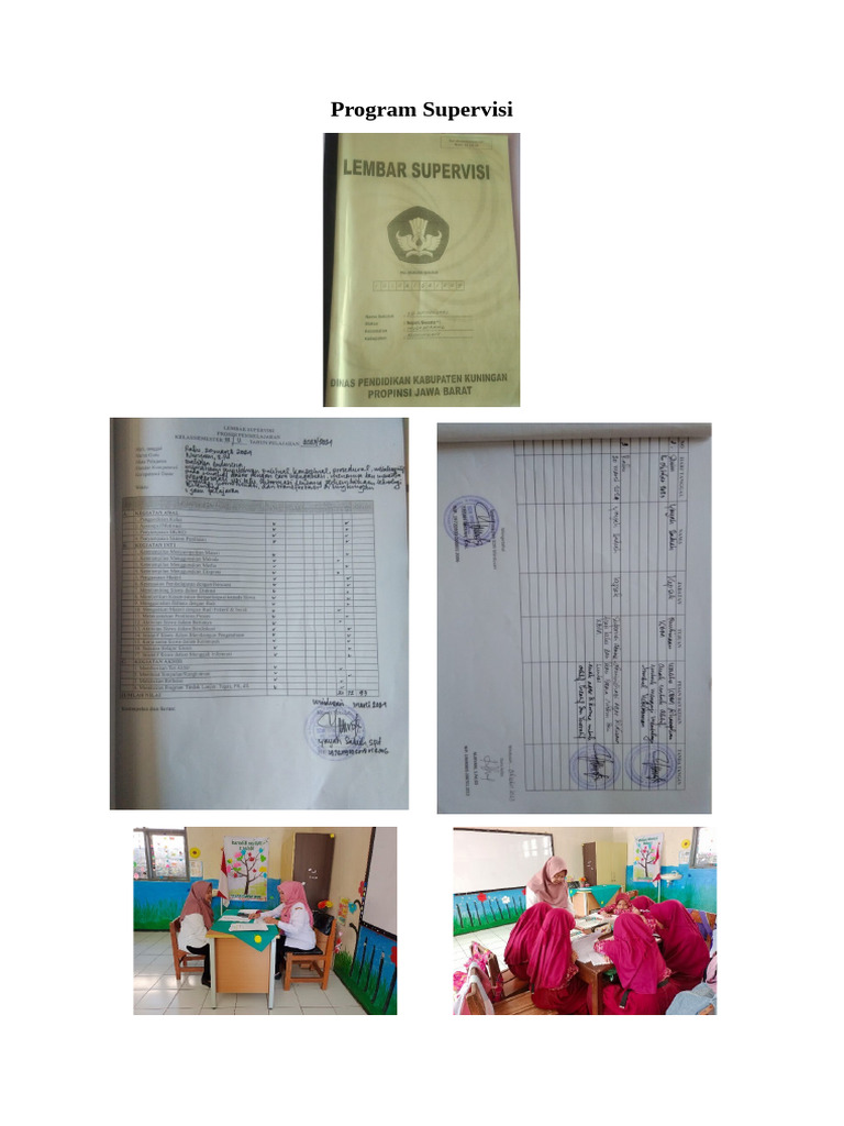 5.2 Program Supervisi | PDF