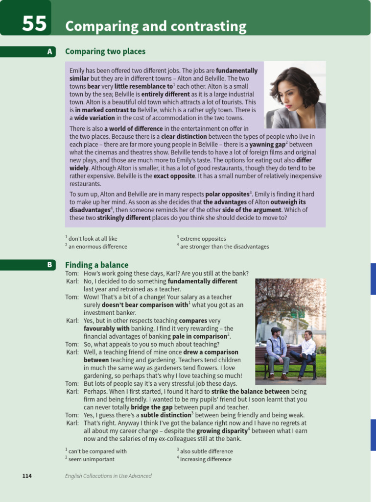 Comparing and Contrasting | PDF