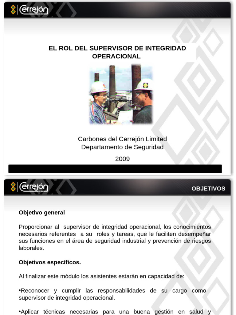 El Rol Del Supervisor - 02 Presentacion | PDF