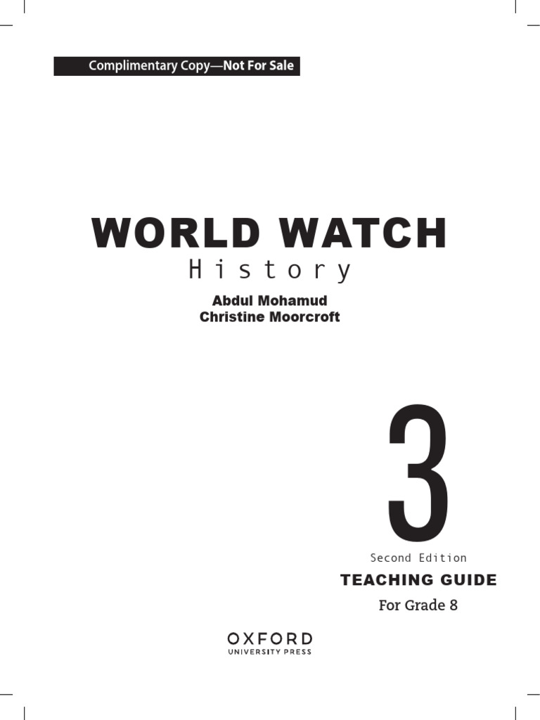 World Watch History TG 3 | PDF