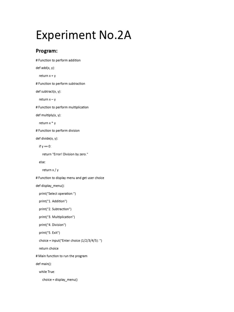 Exp 2A Py | PDF