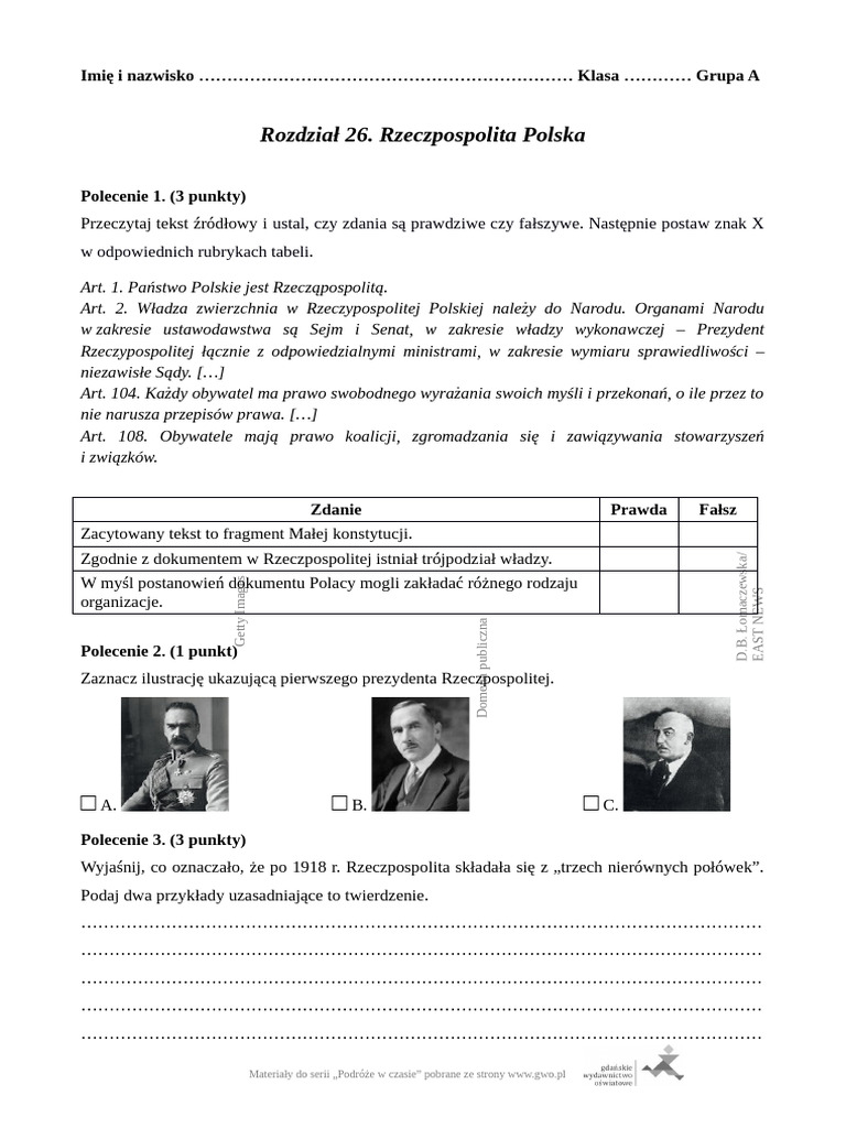 h7p Kartkowka R 26 Agm Gotowe | PDF