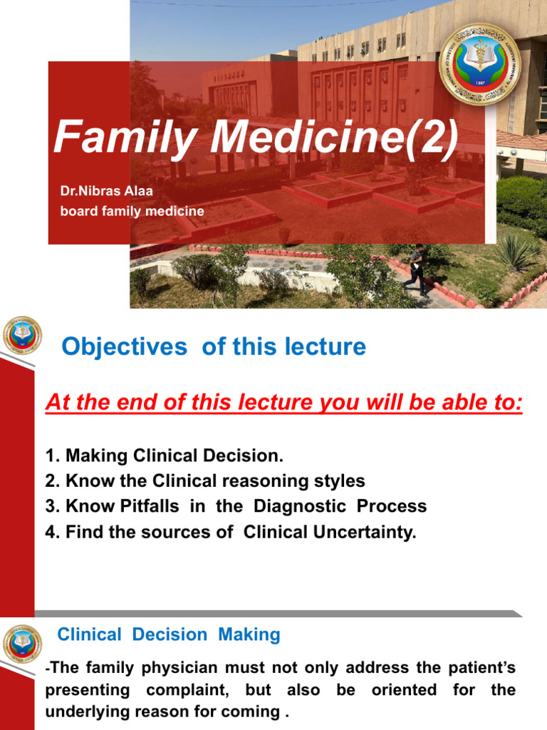 L24 - Family Medicine 2 | PDF