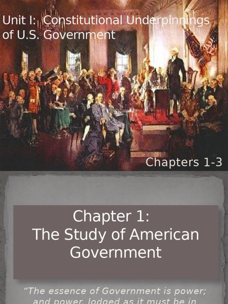 Unit 1 AP Government PowerPoint | PDF