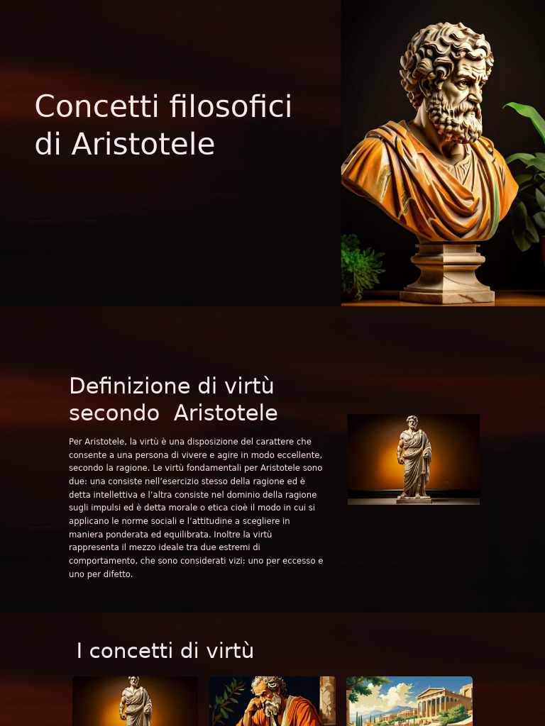 Concetti Filosofici Di Aristotele 2 | PDF