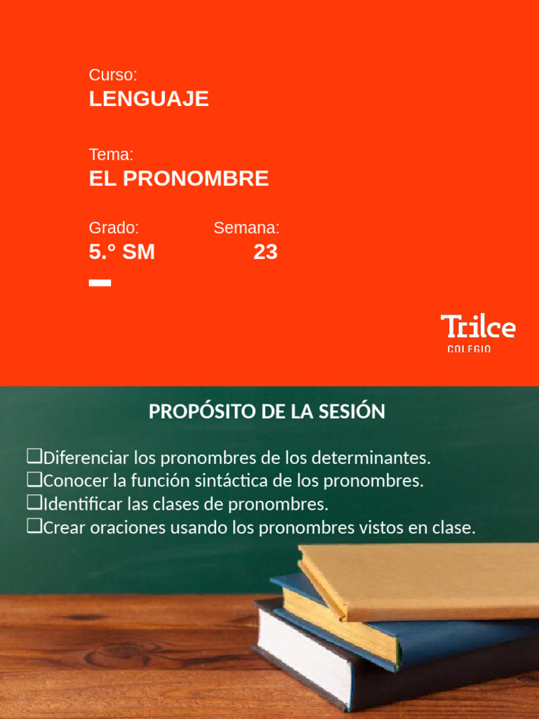 LE-5to SM-El Pronombre | PDF