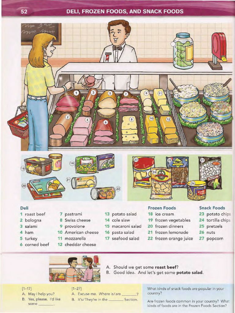 Word by Word Picture Deli | PDF