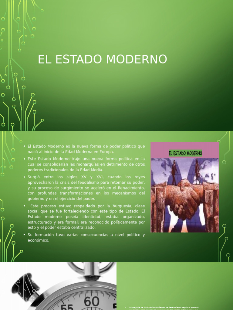 El Estado Moderno | PDF