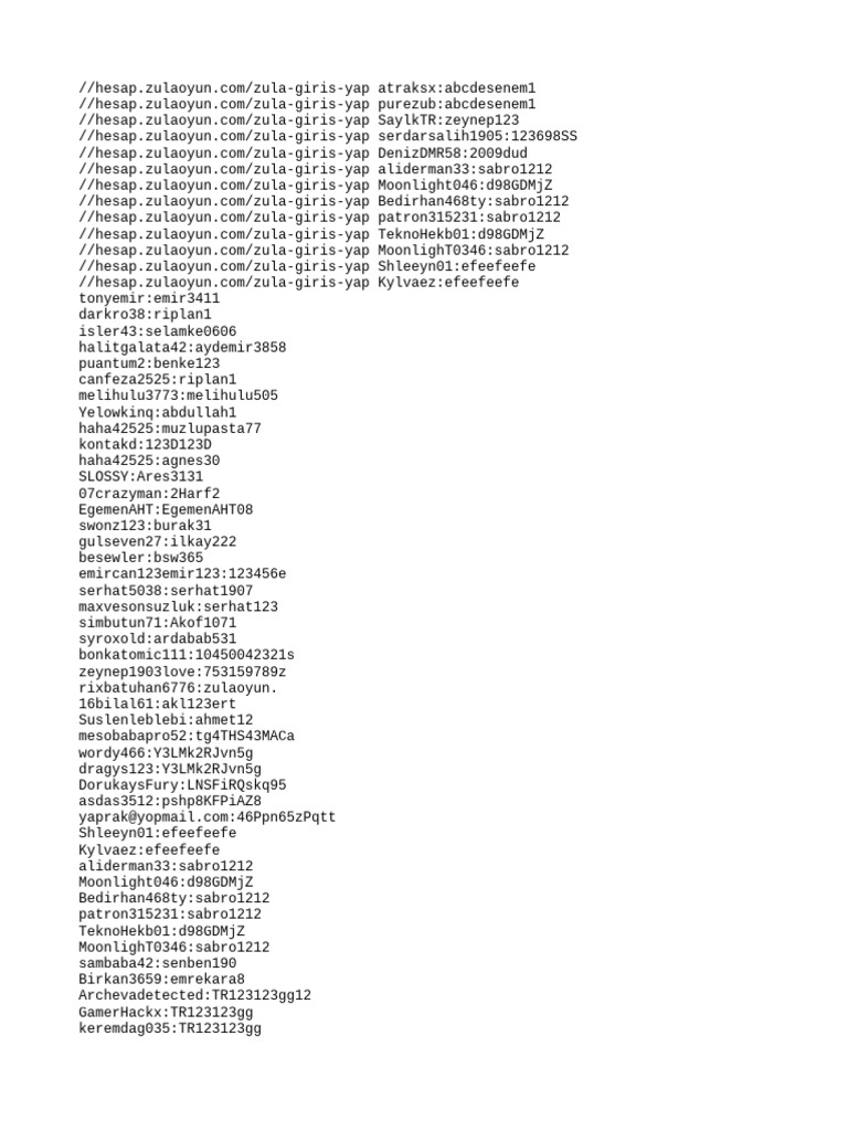 Zula Giris Yap | PDF