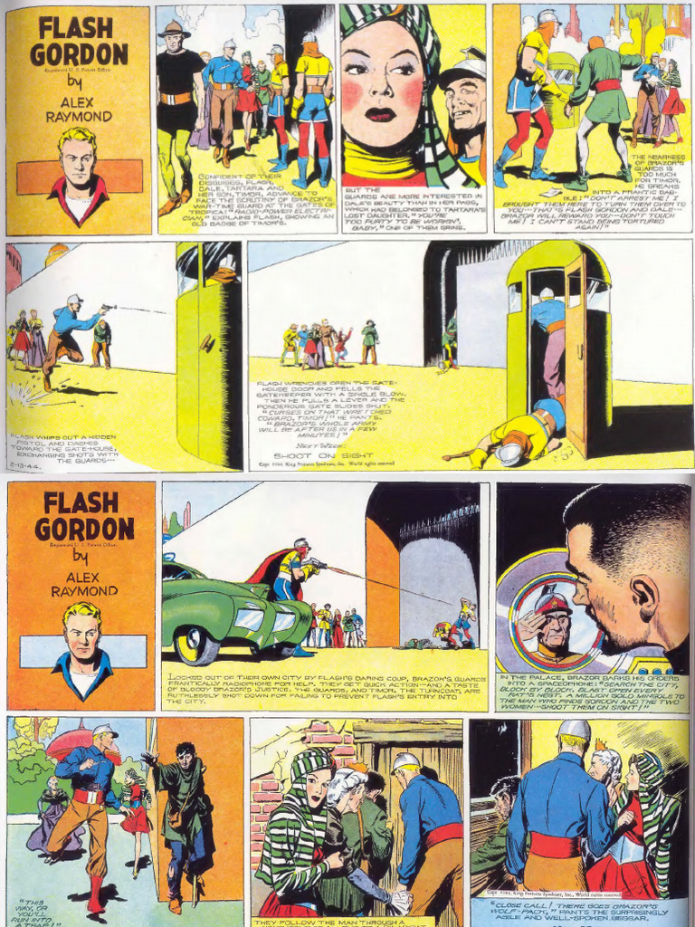 Flash Gordon S021 - Triumph(13 Feb 1944-13 Aug 1944) | PDF