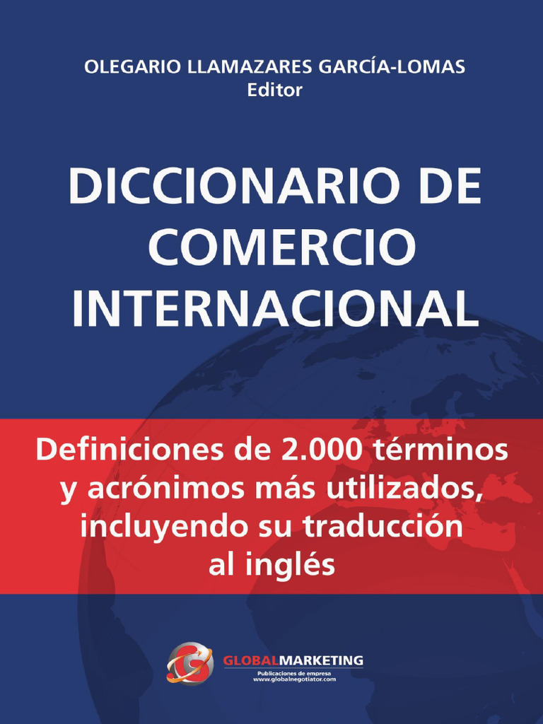 Diccionario de Comercio Internacional | PDF