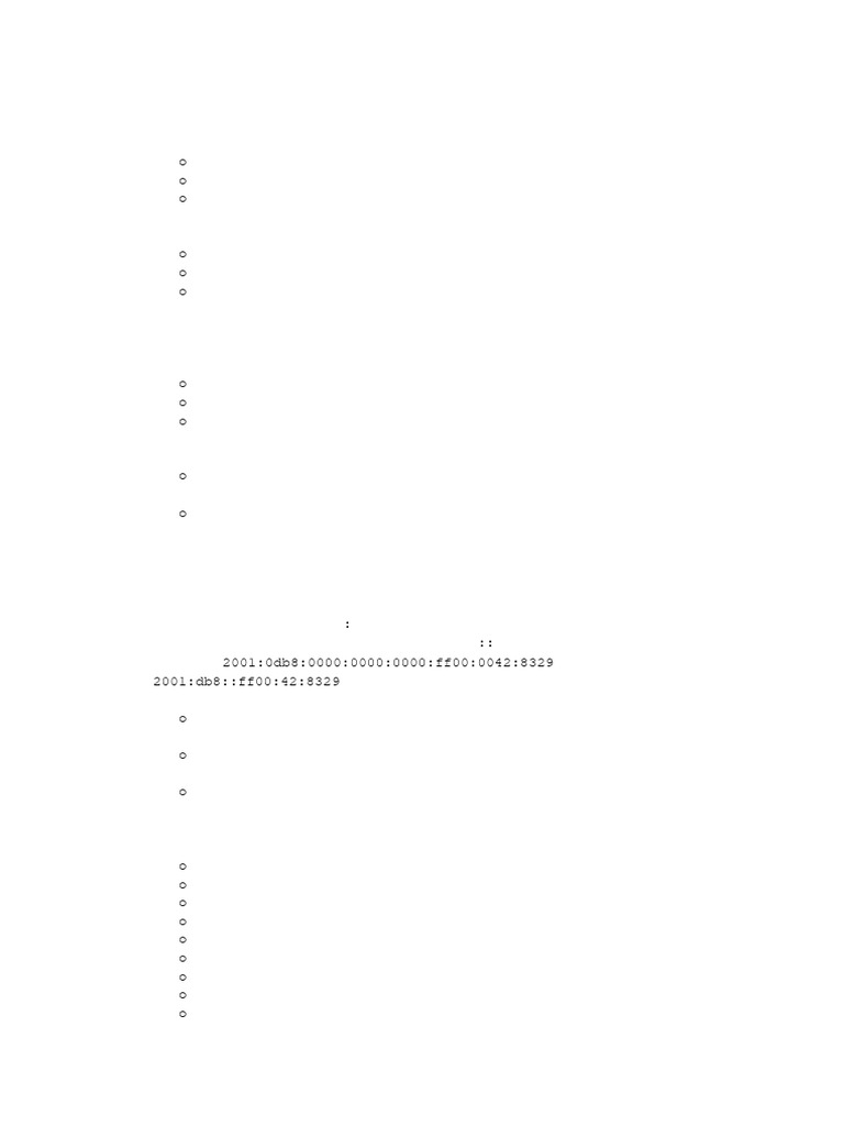 Acn Weekly Test Question Bank | PDF | I Pv6 | Computers