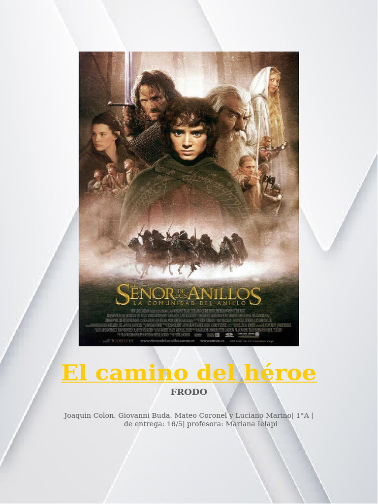 El Camino Del Heroe (El Señor de Los Anillos | PDF