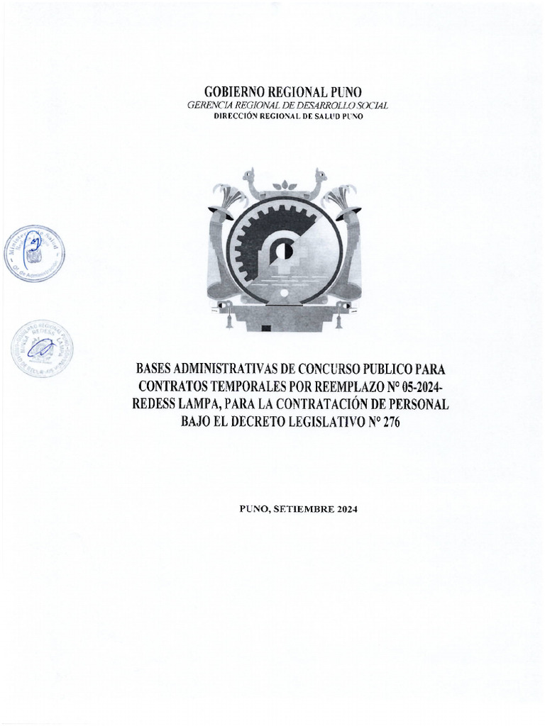 Bases Adm. 276 - 2 | PDF