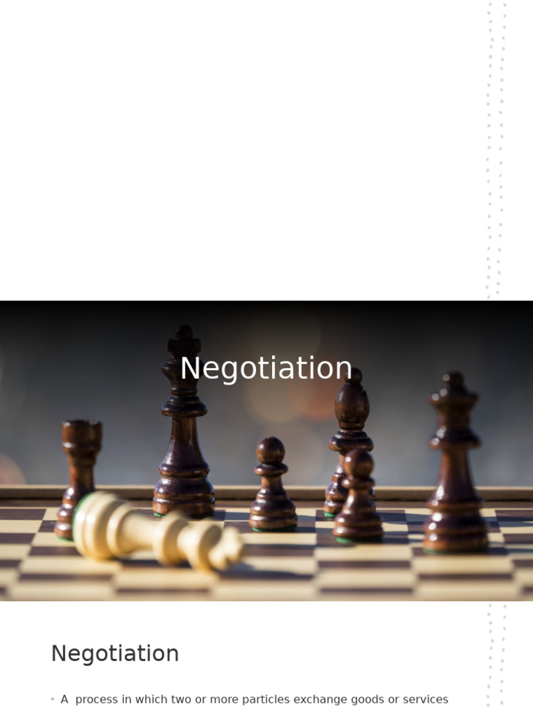 Effective Negotiation Strategies | PDF | Negotiation | Bargaining