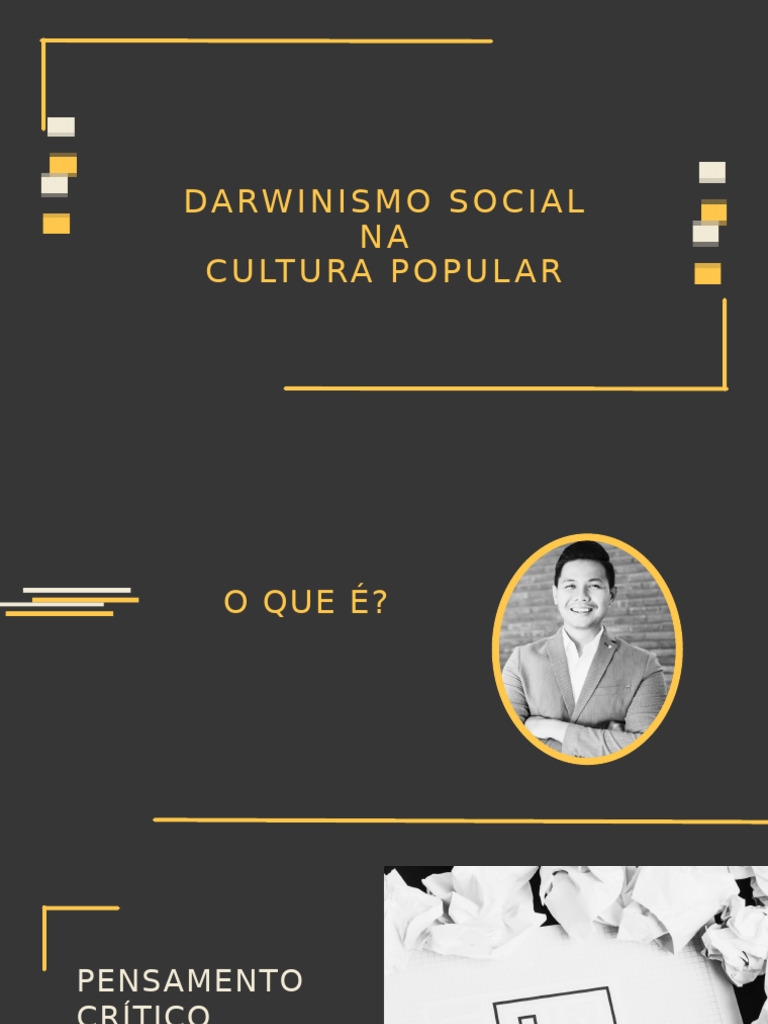 Darwinismo Social Na Cultura Popular | PDF