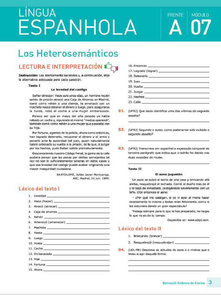 A07 Los Heterosemánticos | PDF