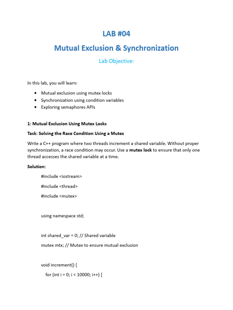 Lab - Week 4 | PDF