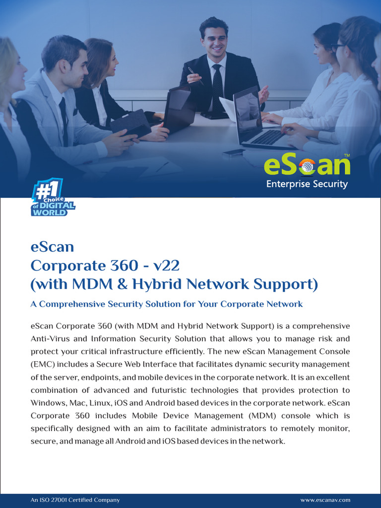 Escan Corporate 360 MDM HNS | PDF