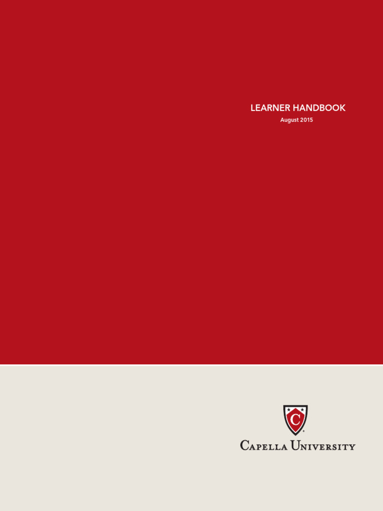 Learner Handbook | PDF