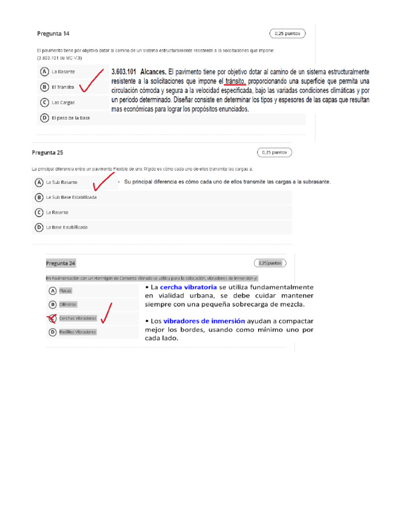 Prueba 1 Obras Viales | PDF