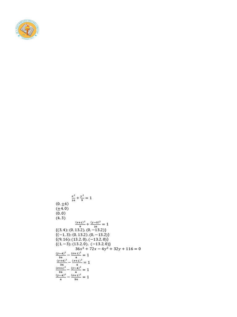 Midterm (Pre-Cal) | PDF