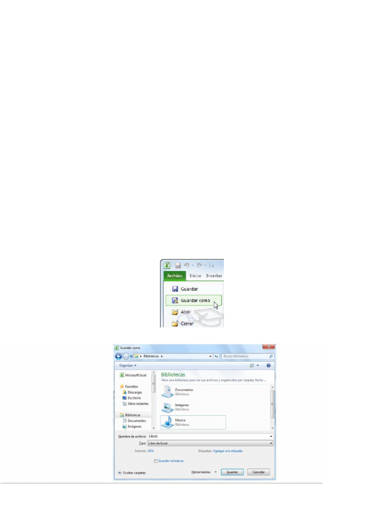 Capítulo 3 y 4 EXCEL | PDF