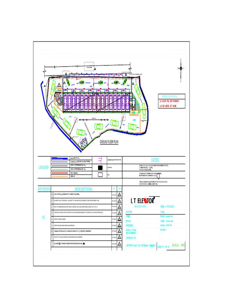 Arch Drawing Rev Ground Floor Plan r1 | PDF