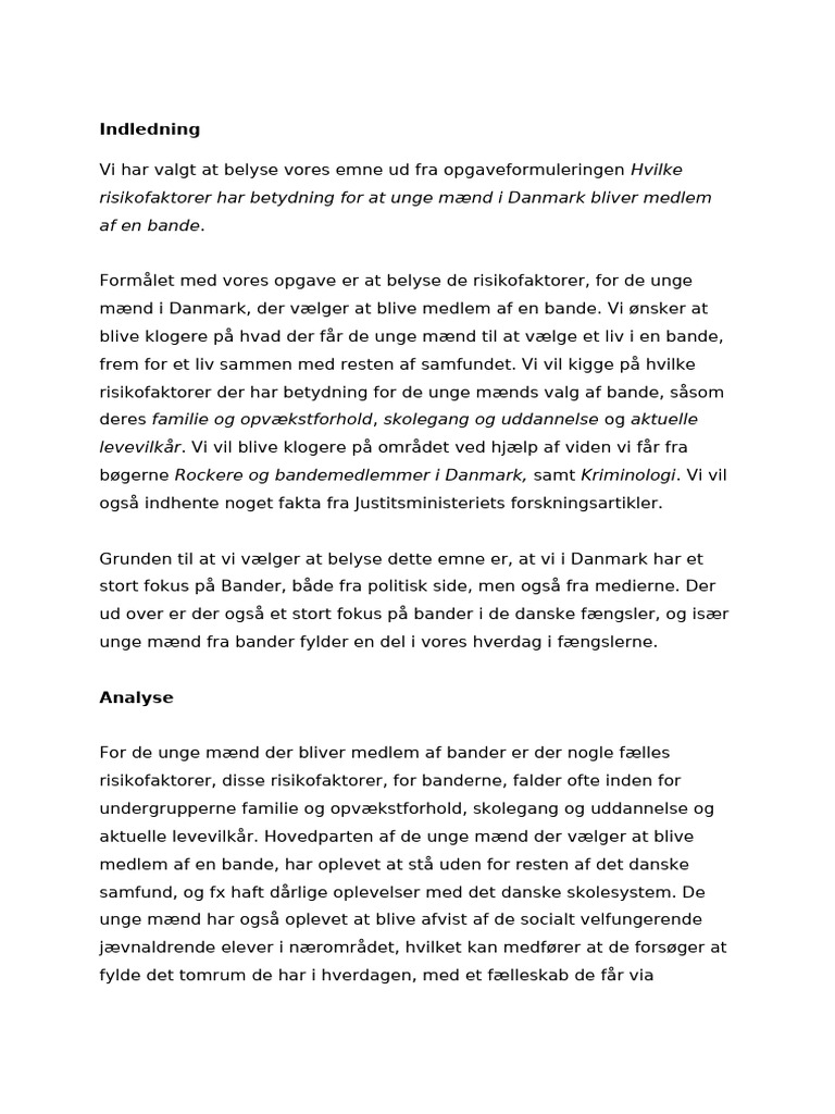 Modul 3 Opgave 1 | PDF