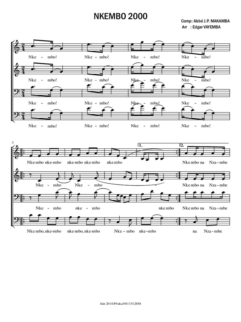 NKEMBO 2000 - Version corrigée-1 | PDF