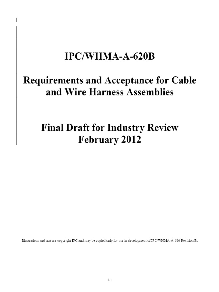 Norma Ipc Whma A 620b | PDF