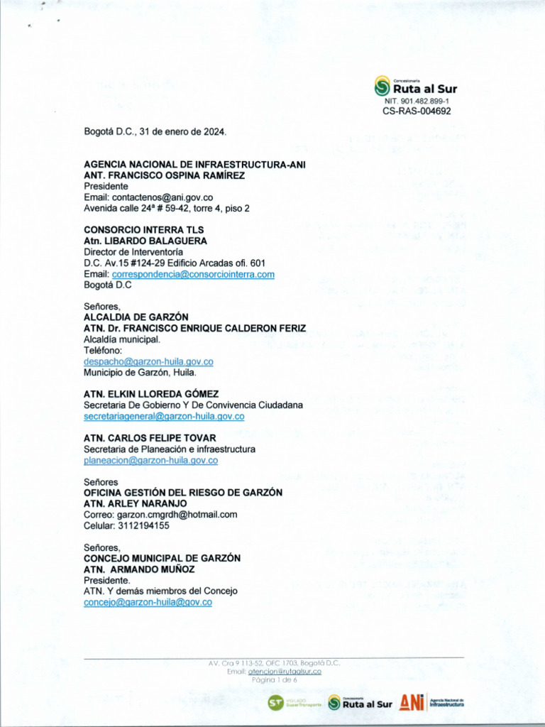 INVITACION RUTA AL SUR | PDF