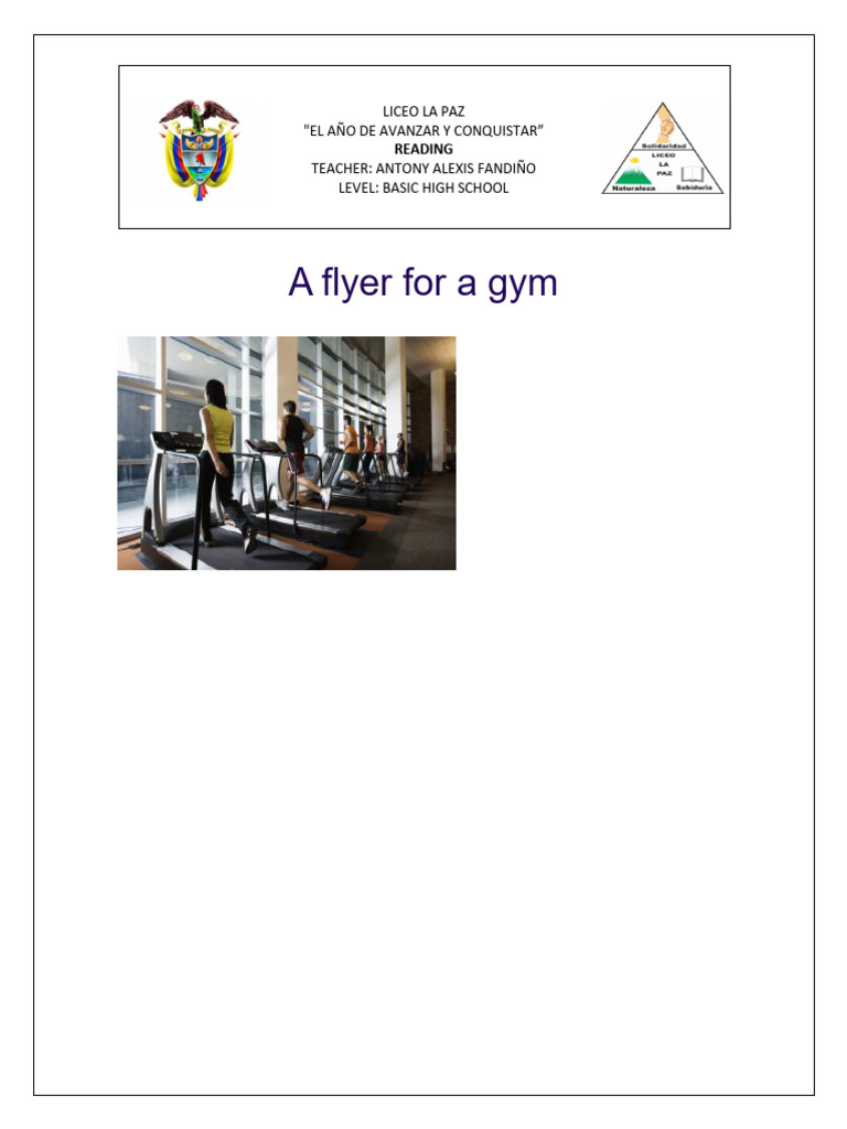 Reading Gym | PDF