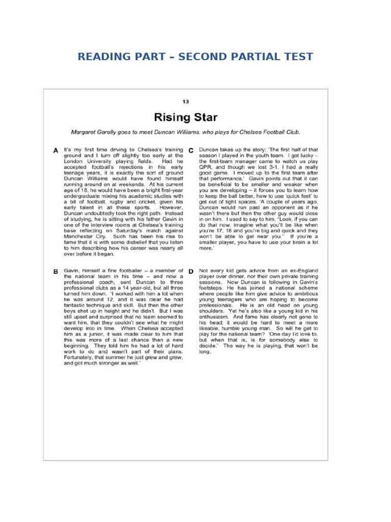 2nd Partial - Part 1 | PDF