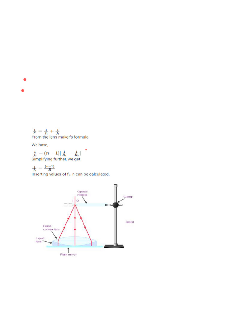 Class 12 Physics Practical | PDF